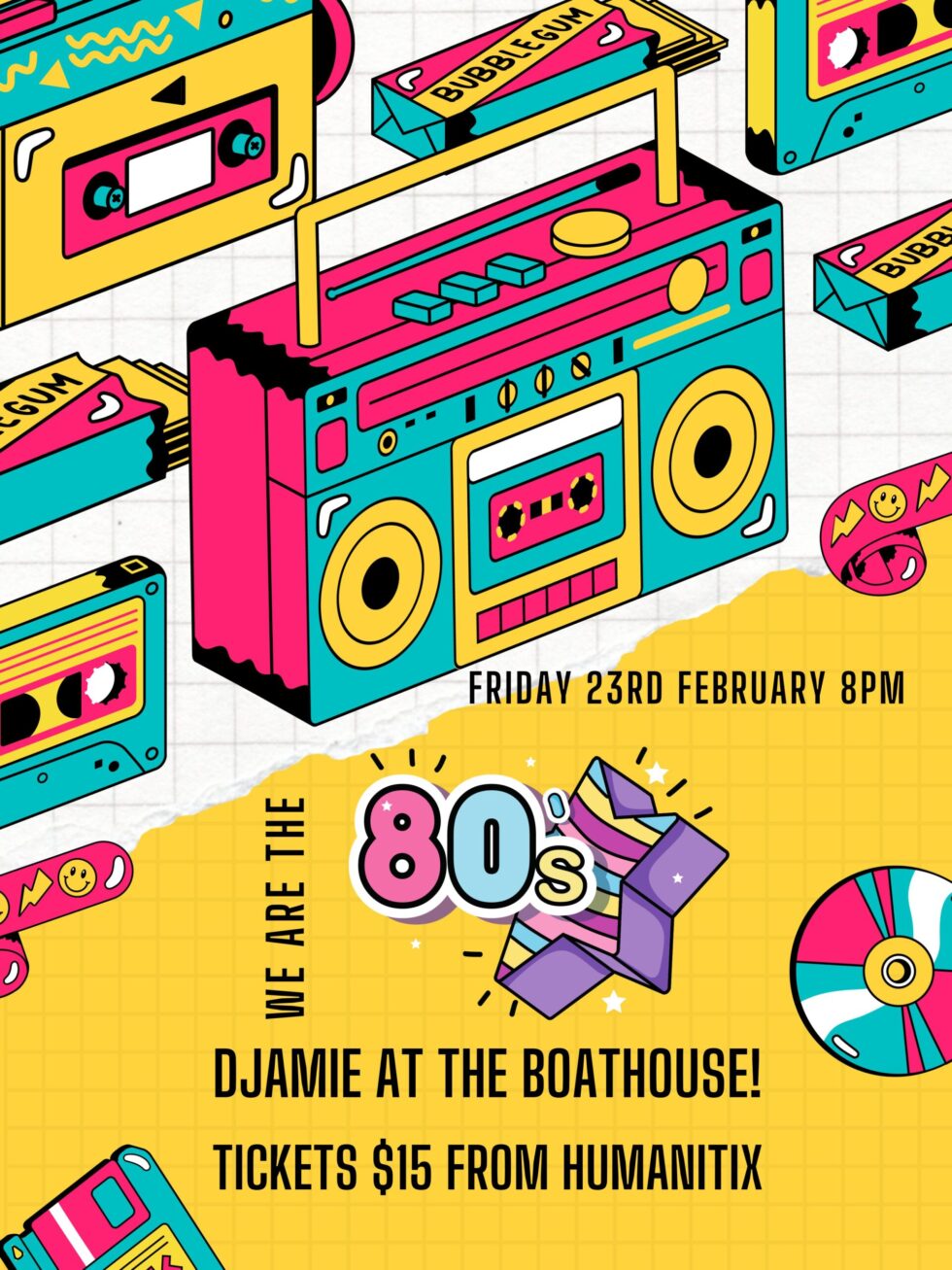 DJamie Present 80 s Nostalgia The Boathouse Nelson DJamie Present 80 s Nostalgia The Boathouse Nelson