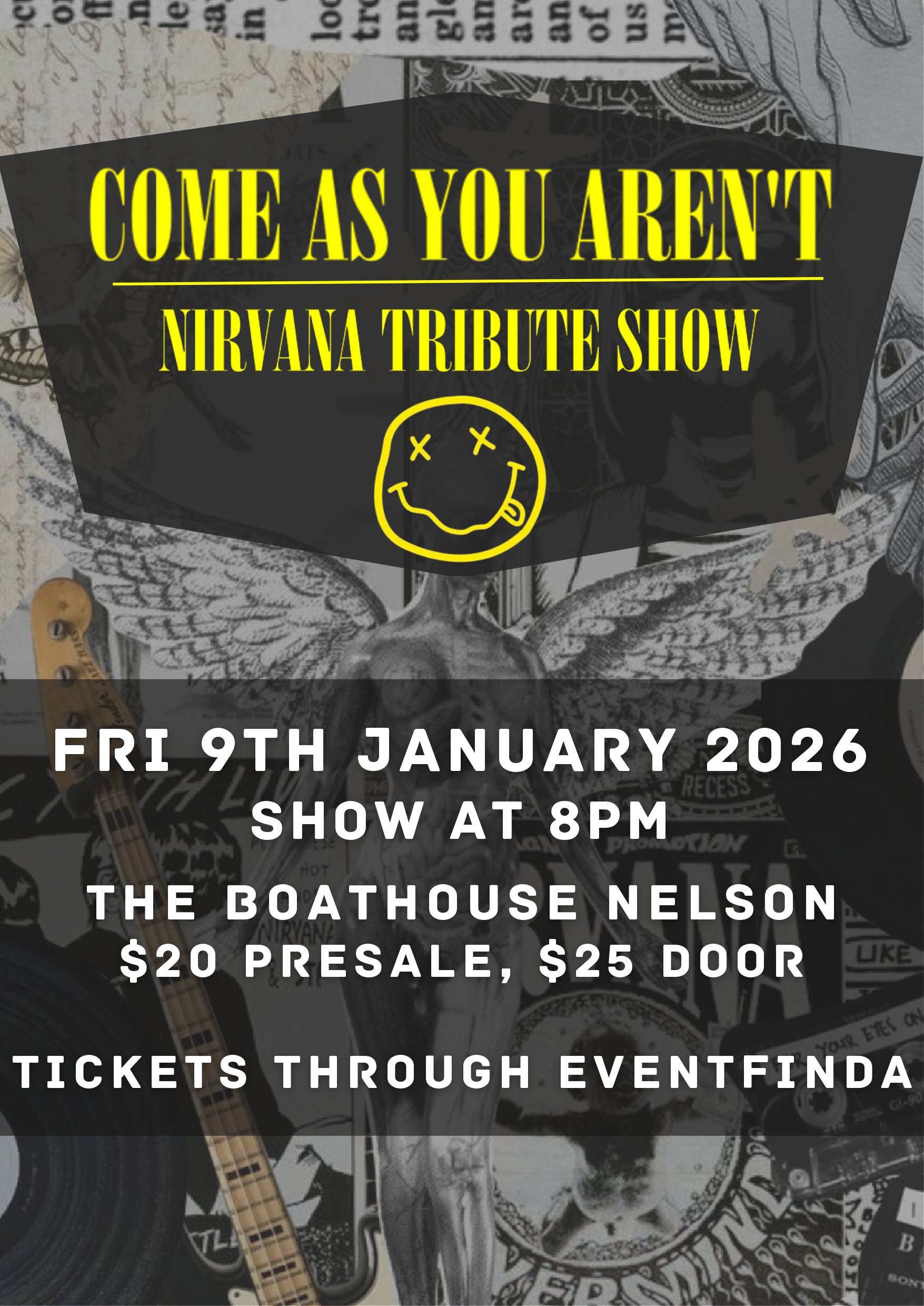 Come As You Aren't - The Boathouse Nelson