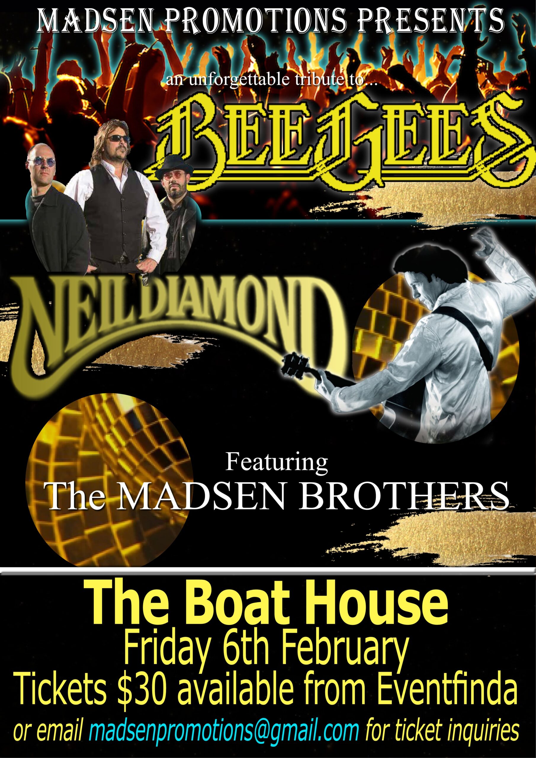 Tribute to Neil Diamond and the Bee Gees - Madsen Brothers - The ...